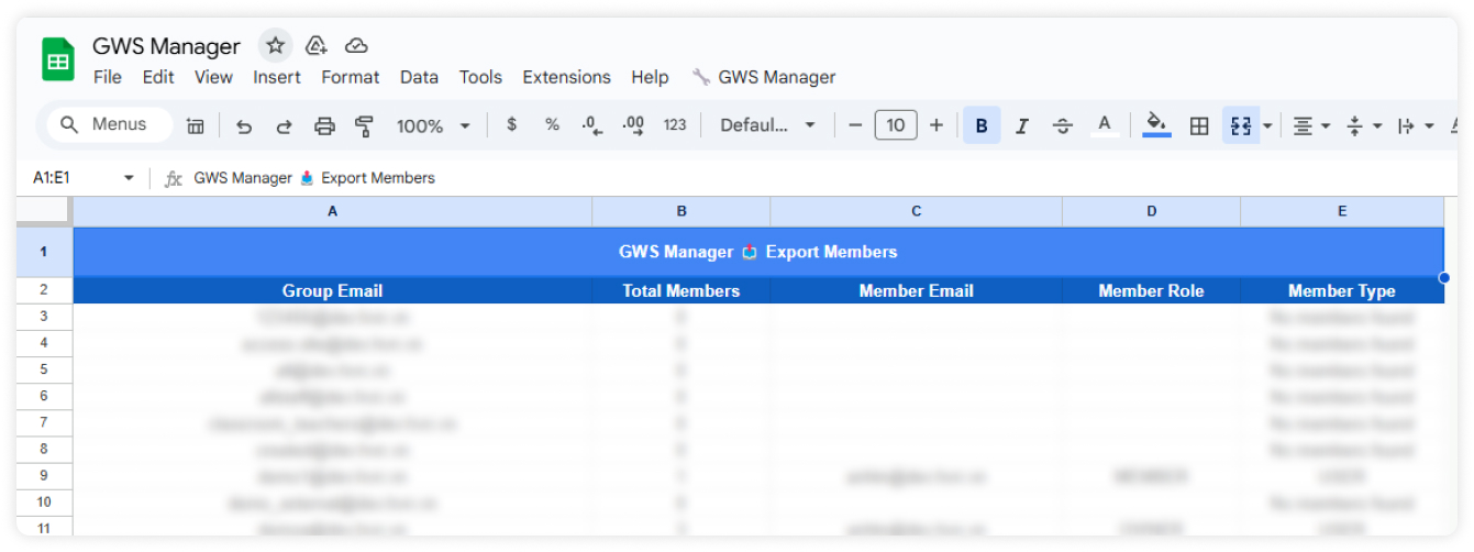 Managing Group Members in Google Workspace with GWS Manager ...