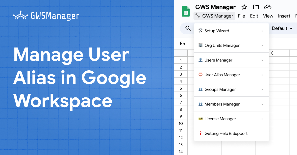 Mastering Alias Management in Google Workspace with GWS Manager - gwsmanager.com