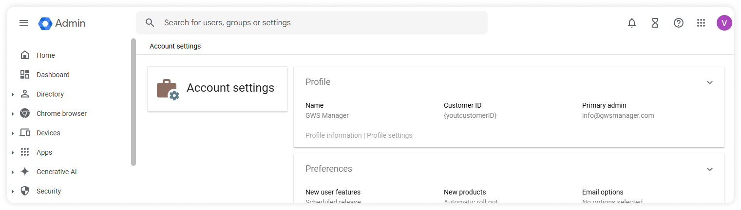 How to setup GWS Manager - gwsmanager.com